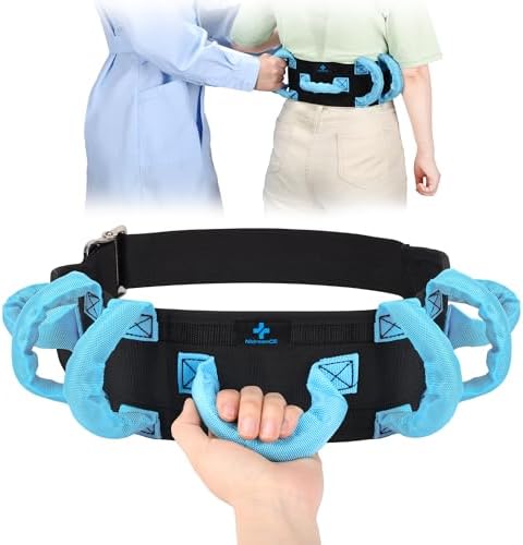 Amazon.com: NIdreamCE Gait Belt Transfer Belts with Handles for Lifting ...