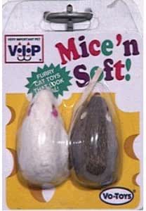 Amazon.com : VO TOYS/VIP MICE N SOFT FUR MICE 2 PK : Pet Mice And ...