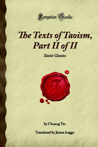 The Texts of Taoism, Part II of II: Taoist Classics (Forgotten Books ...