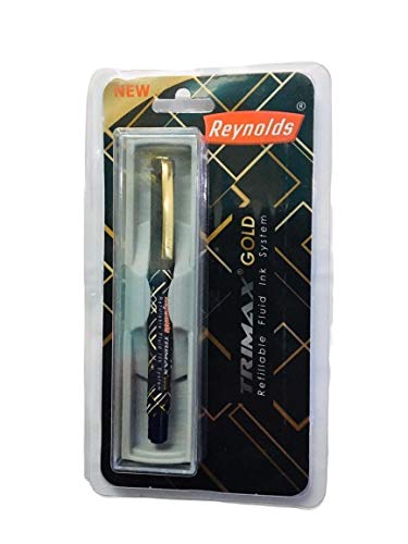 Reynolds Trimax Gold Refillable Fluid Ink System - Pack of 2 (Blue ...