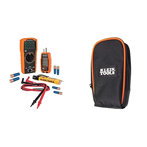 Klein Tools 69355 Digital Multimeter Premium Electrical Test Kit with ...