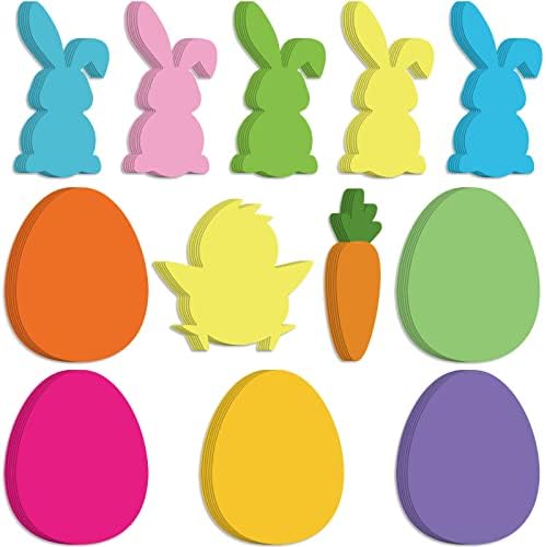 Amazon.com: Wonmon 40 PCS Easter Bunny Cutouts for Bulletin Board ...