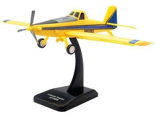 NEW 1:60 NEWRAY SKY PILOT COLLECTION - YELLOW AIR TRACTOR AT-502B Model ...