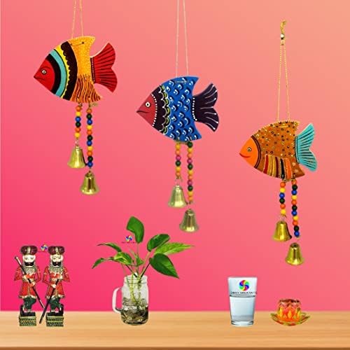 ExclusiveLane 'Fish' Handmade Terracotta Wall Hangings for Home ...