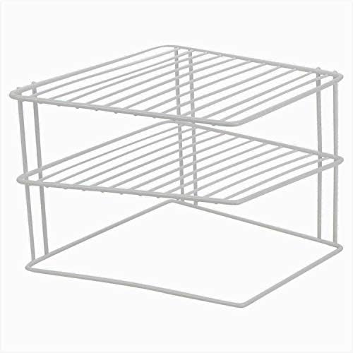 3 Tier Kitchen Cupboard Storage Rack - White : Amazon.co.uk: Home & Kitchen