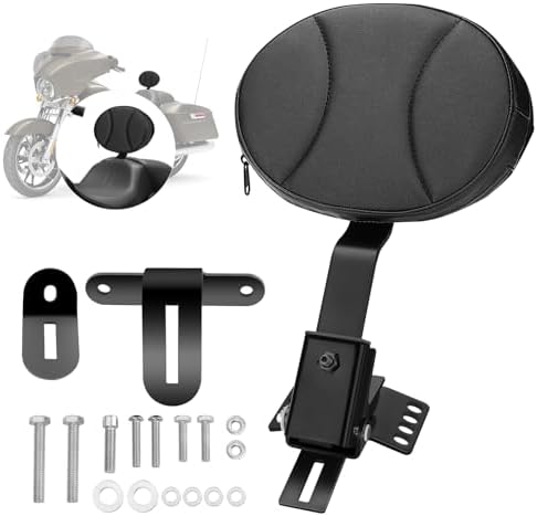 Amazon.com: Adjustable Driver Backrest for 1997-2024 Touring ...