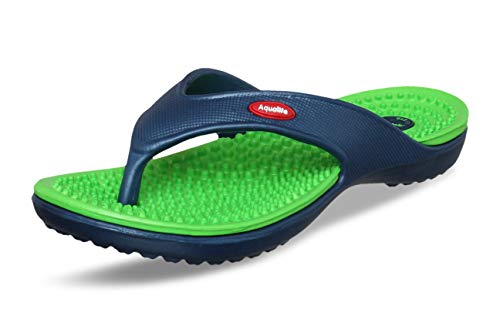 Aqualite Super Comfortable, Soft and Lightweight Navy Blue Green Women ...