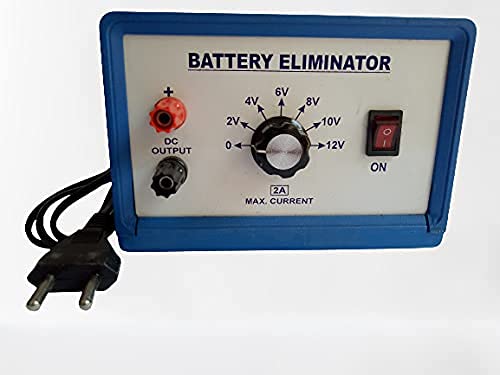 THE FIRST LAB Battery Eliminator 2-12V, 1 Ampere : Amazon.in ...