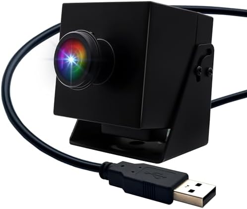 Amazon.com: IEights 4K HDMI USB Camera Wide Angle Webcam for Computer ...