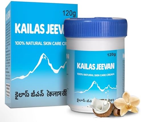 Amazon.com : Kailas Jeevan Herbal & Natural Skincare Cream - 100% ...