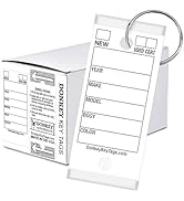 Amazon.com: Donkey Key Tags, Laminated Self-Protecting (250 Tags Per ...