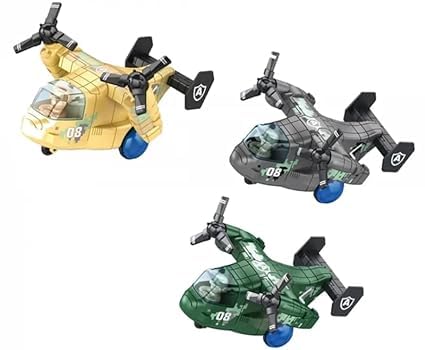 ViSU Fashions Plastic Military Osprey Transport Simulation Toy ...