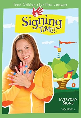Signing Time Volume 3: Everyday Signs DVD [Import]: Amazon.ca: Rachel ...