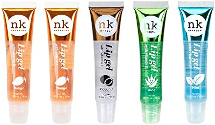 Amazon.com : Nicka K New York 5-Pack Island Vibe Lip Gel, Mango(2), Coconut, Aloe, Mint : Beauty ...