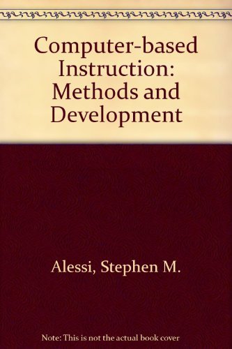 Amazon.com: Computer-Based Instruction: Methods & Development ...