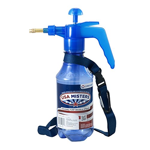 CoreGear USA Misters 1-Liter Pump Mister & Sprayer Bottle with Strap ...