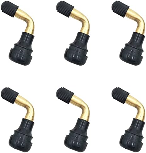 6 Pcs Tubeless Tires Valve Rod 90 Degree Angle Tire Valve Rod Tire Door ...