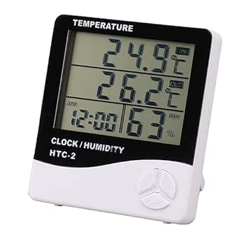Digital Hygrometer Indoor, Humidifier Parts Accessories High Accuracy ...