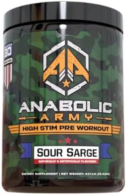 Amazon.com: Anabolic Army Pre-Workout - High-Performance Formula for ...