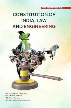 Buy Constitution Of India, Law And Engineering Book Online at Low ...