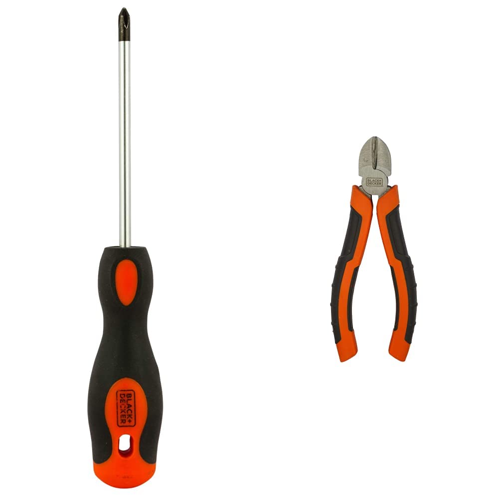 BLACK+DECKER BDHT62296 Steel Screwdriver PH1x100mm With BLACK+DECKER ...