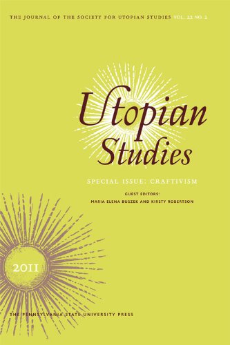 Amazon.com: Utopian Studies, 22:2: Craftivism Special Issue 2011 eBook ...