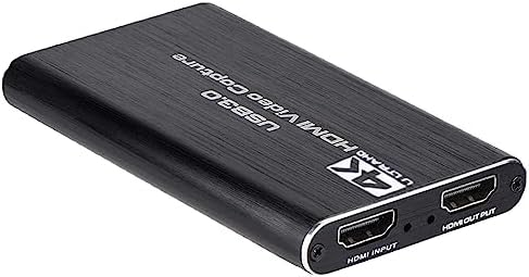 Amazon.com: CENMATE Aluminum HDMI Capture Card, USB 3.0 1080P 60FPS ...