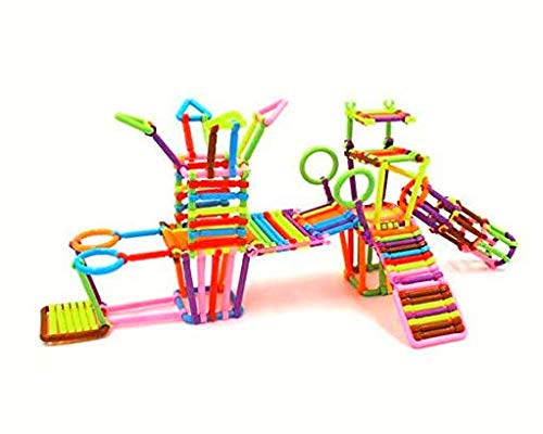 SHAMSI ARTS Magic Building Kit/Blocks - Colourful Plastic Building ...