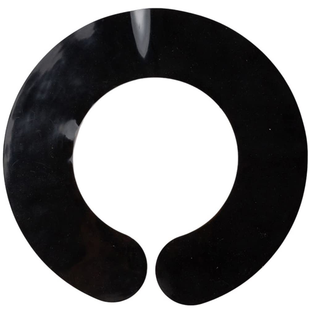 Amazon.com: Lurrose Hair Cutting Collar, Hair Dye Cape, Silicone Rubber ...