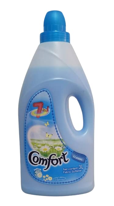 Comfort Fabric Conditioner, Blue Bottle - 3000 ml : Amazon.in: Health ...