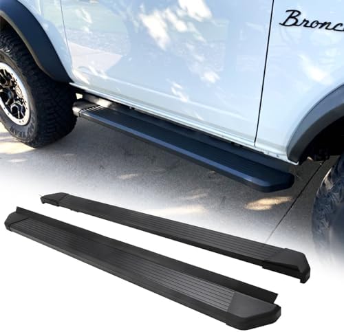 Amazon.com: Rough Country BA2 Running Boards for Ford Bronco (2021-2025 ...
