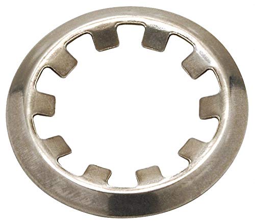 Self Locking Retaining Ring, 1 in Fit Shaft Dia, Stainless Steel ...