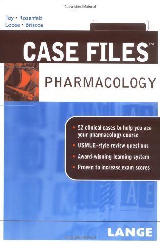 Amazon | Pharmacology (Case Files) | Toy, Eugene C., Rosenfeld, Gary C ...
