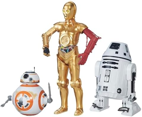 Amazon.com: Star Wars The Force Awakens Droid Pack C-3PO BB-8 and RO ...