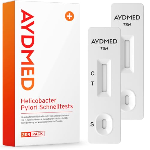 Helicobacter-pylori-Test für zuhause - Blut & Stuhltest - Nachweis ...