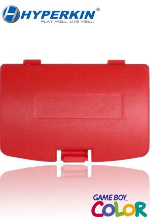 Amazon.com: Hyperkin Game Boy Color Battery Cover - Red (Free ...