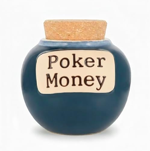 Amazon.com: Cottage Creek Jars | Poker Money Piggy Bank Casino Jar ...