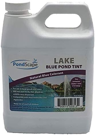 Amazon.com: PONDSCAPE Lake Blue Pond Tint – Decorative Blue Liquid Dye ...