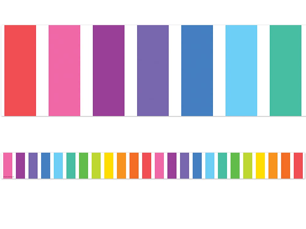 Colorful Stripes Border