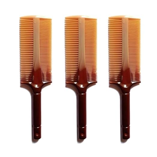 Buy Jumbo comb for hair dressing - double sided fine teeth rounded ...