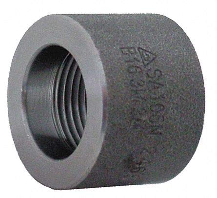 3/4" FNPT Black Forged Steel Half Coupling: Amazon.com: Industrial ...