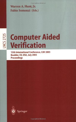 『Computer Aided Verification: 15th International Conference, - 読書メーター