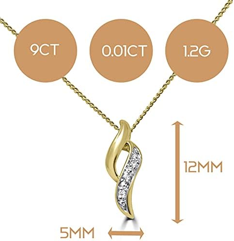 Cute Yellow Gold Diamond Chain : Amazon.co.uk: Fashion