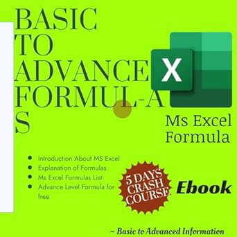 Ms Excel: Basic to Advance formula & Explanation in Detail eBook ...