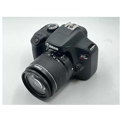 Câmera Canon Eos Rebel T100 Wi-Fi 18MP + 18-55mm EF-S