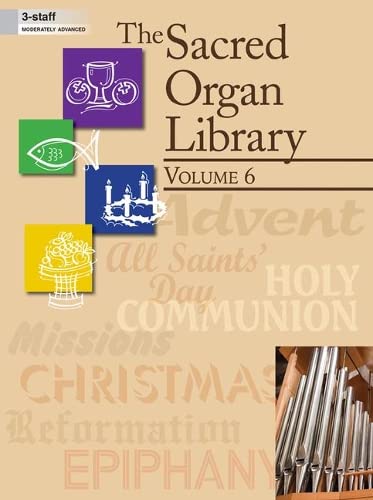 The Sacred Organ Library, Vol 6: Various: 9780787767778: Amazon.com: Books