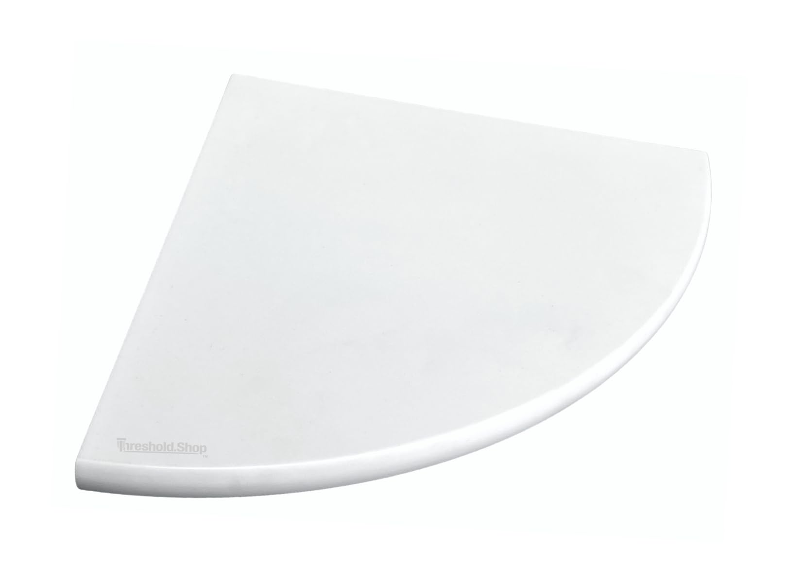 Amazon.com: Threshold.Shop 9 Inch Super White Engineered Marble Corner ...