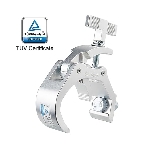 Truss Clamp Stage Lights Clamp 40-60mm, 4PCS Eyeshot TUV Heavy Duty ...