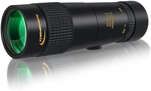 AniWorld Pocket 7x18 Monocular with Adjustable Focus Handheld Small ...