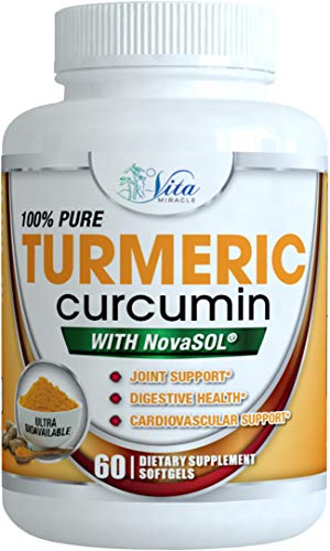 Turmeric Curcumin (New 10 Times More Potent) Extract Extra Strength Gel ...